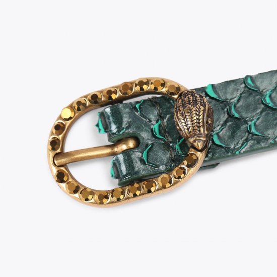 Kurt Geiger Mayfair 18 Belt - Green , Buy Kurt Geiger Shoes Online Shop ...